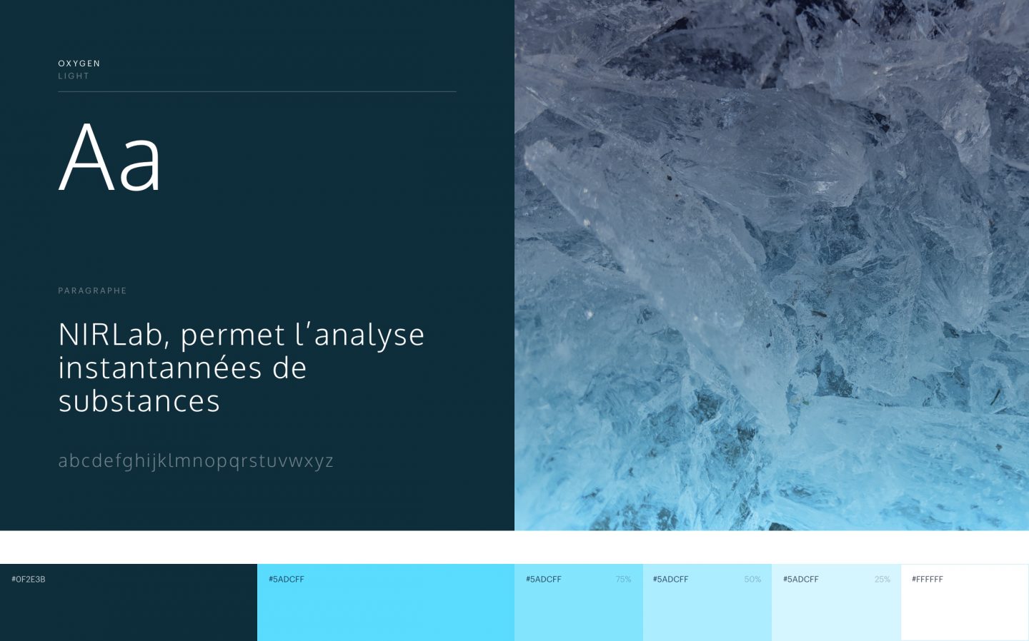 NIRLab - The application for real-time spectrometric substance analysis.