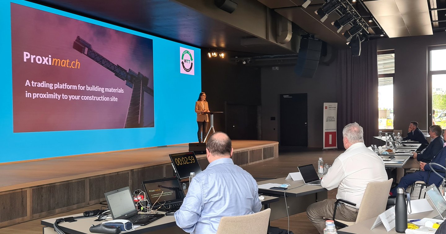 Proximat parmi les 100 idées sélectionnées au Swiss Innovation Challenge